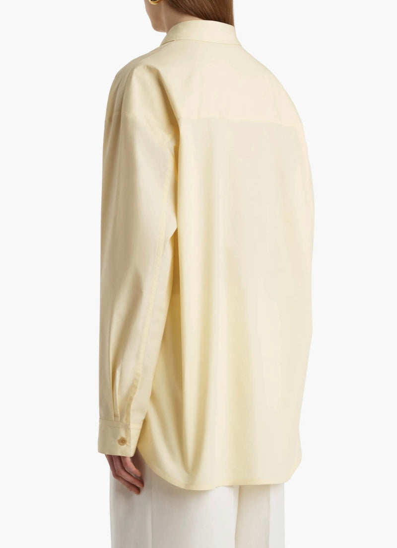 "Chemise Goya jaune pale" "KHAITE” – Duchatel Biarritz